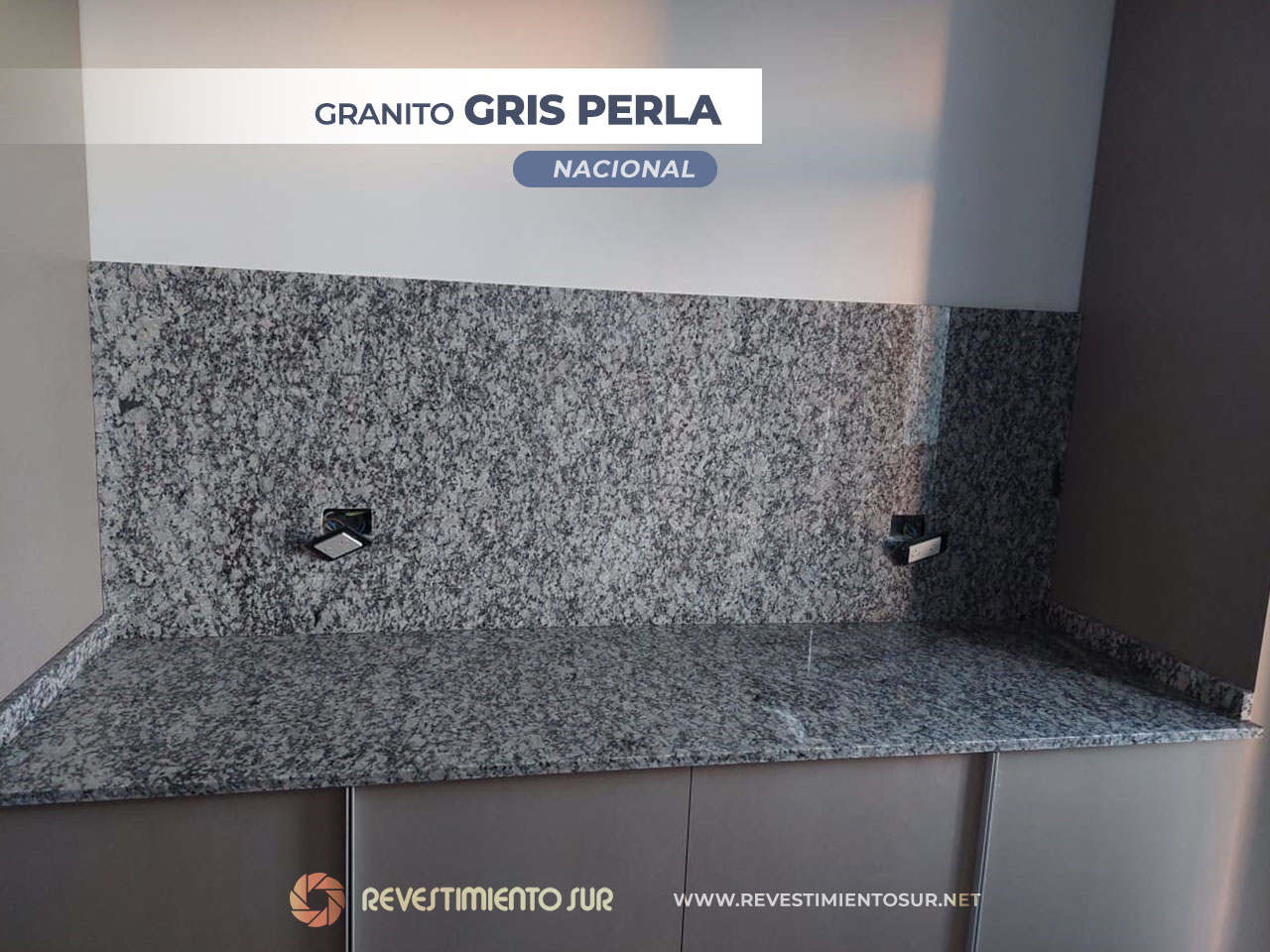 Granito Gris Perla - Revestimiento Sur